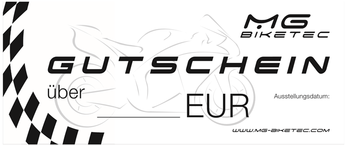 Gutschein | ONLINESHOP | MG BikeTec GmbH